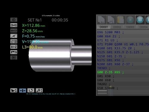 G76 in CNC | What is G90 in Fanuc | #simulator #cnc #boringOperations ...