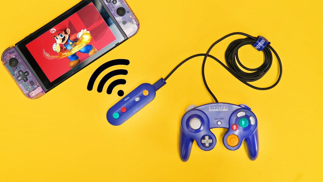Make your Super Smash Bros Controller Wireless - YouTube