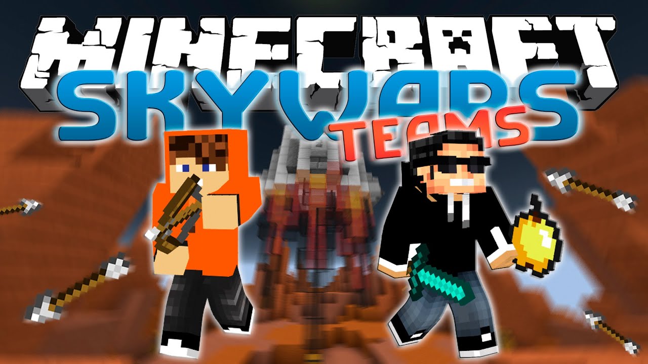 БЫСТРО И ОПЕРАТИВНО! Minecraft Teams SkyWars [Mini-Game] - YouTube