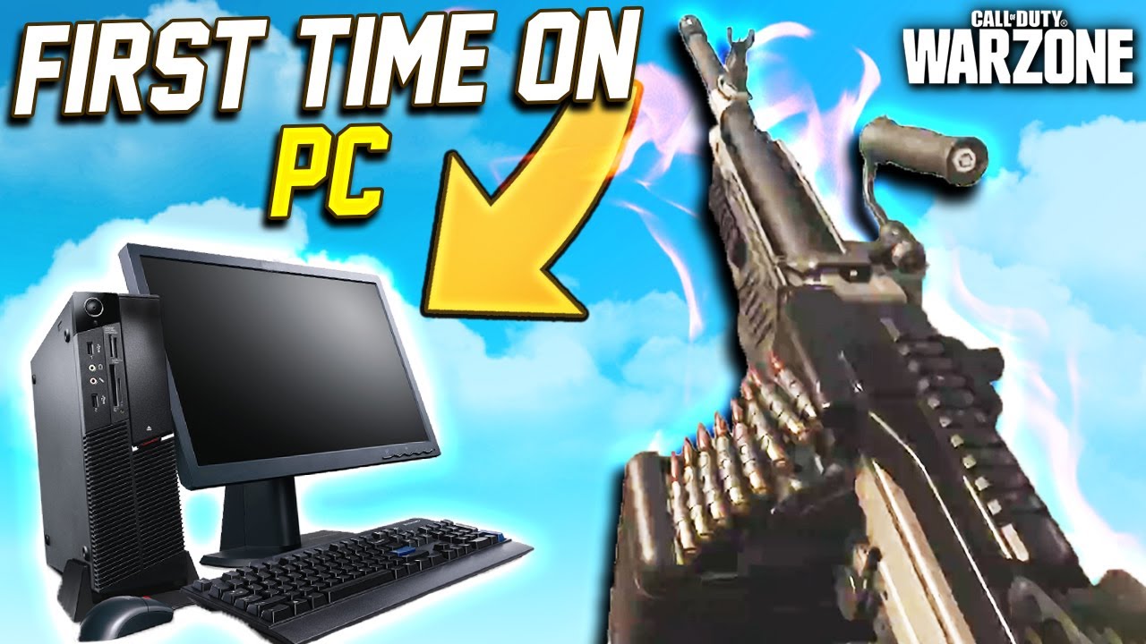 My First Time Playing Warzone on PC... - YouTube