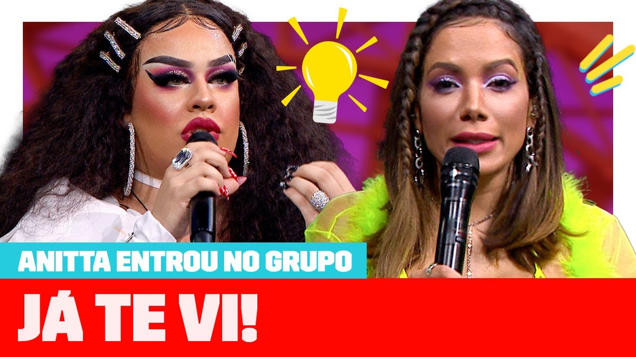 Anitta conta como conheceu Gloria Groove! | Anitta Entrou No Grupo ...