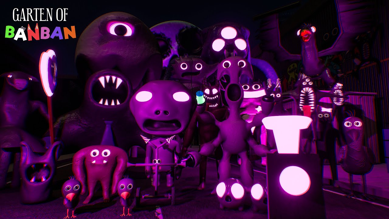 Garten Of Banban 7 Size Comparison Of Sir Dadadoo Army Youtube