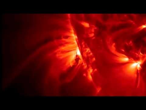 Dark Plasma Cloud Floats Over Sun's Surface | Space Science Video - YouTube