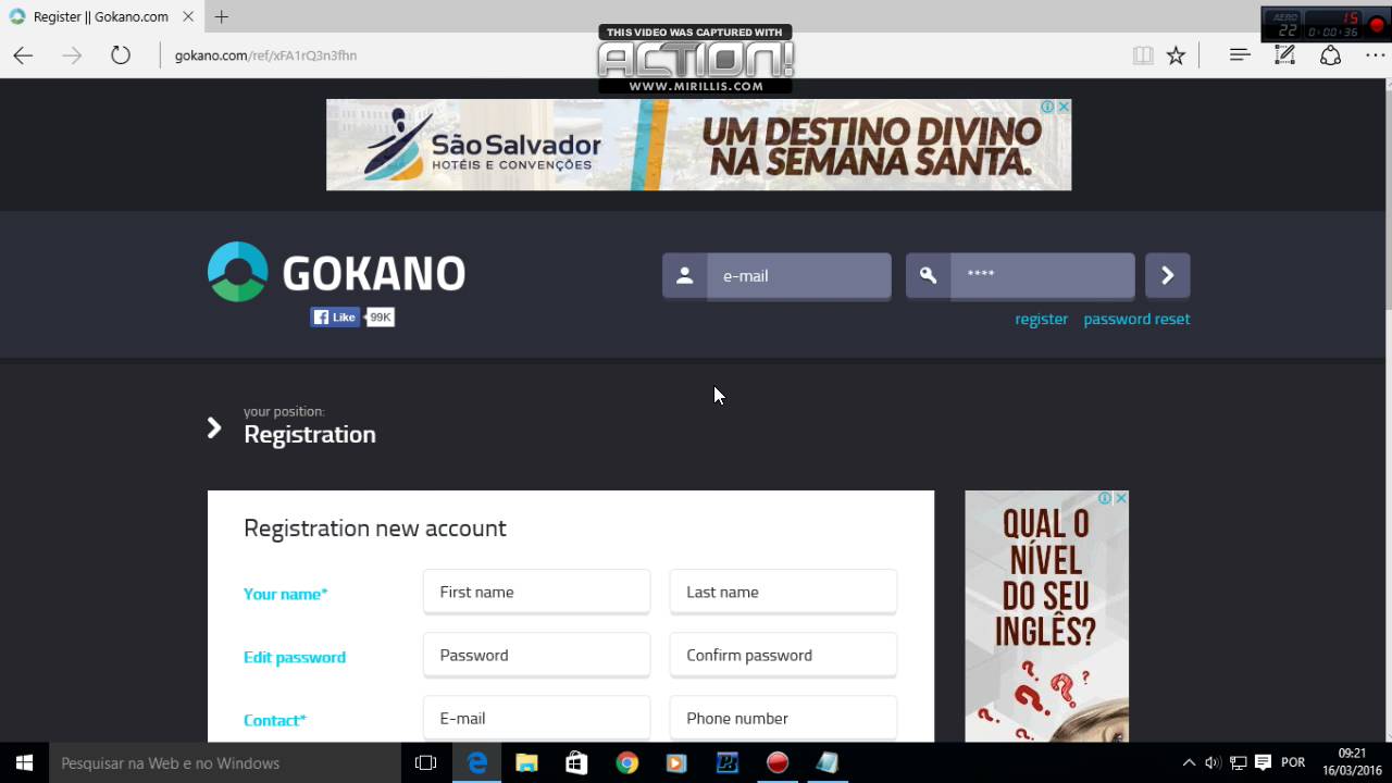 criar conta gokano - YouTube