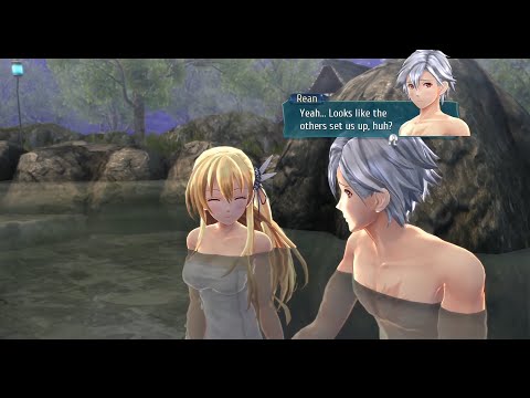 Traila of Cold Steel 4 - Rean and Alisa Hotspring moment (After the final night)