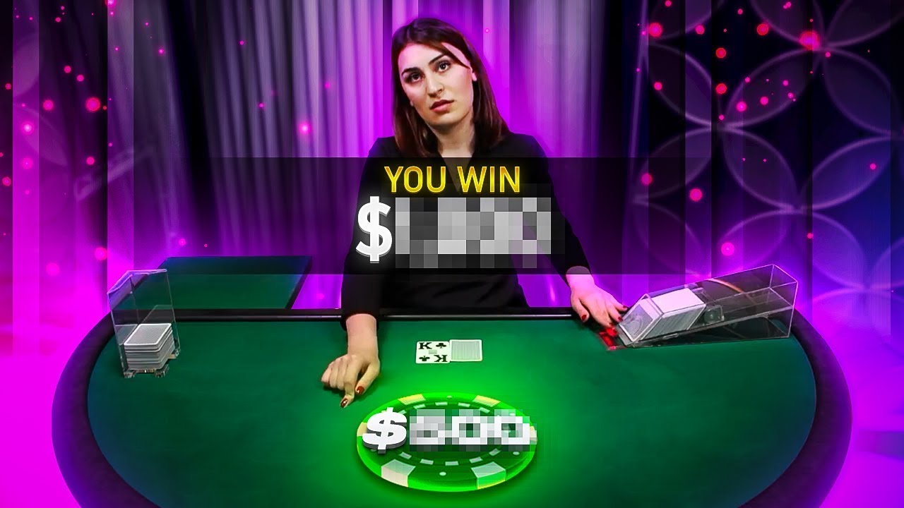 HUGE Blackjack HIT on Shuffle! - YouTube
