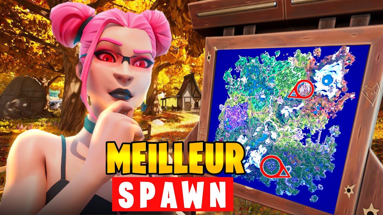 Les meilleur SPAWN sur le chapitre 6 fortnite pour monter UNREAL en RANKED ! - YouTube
