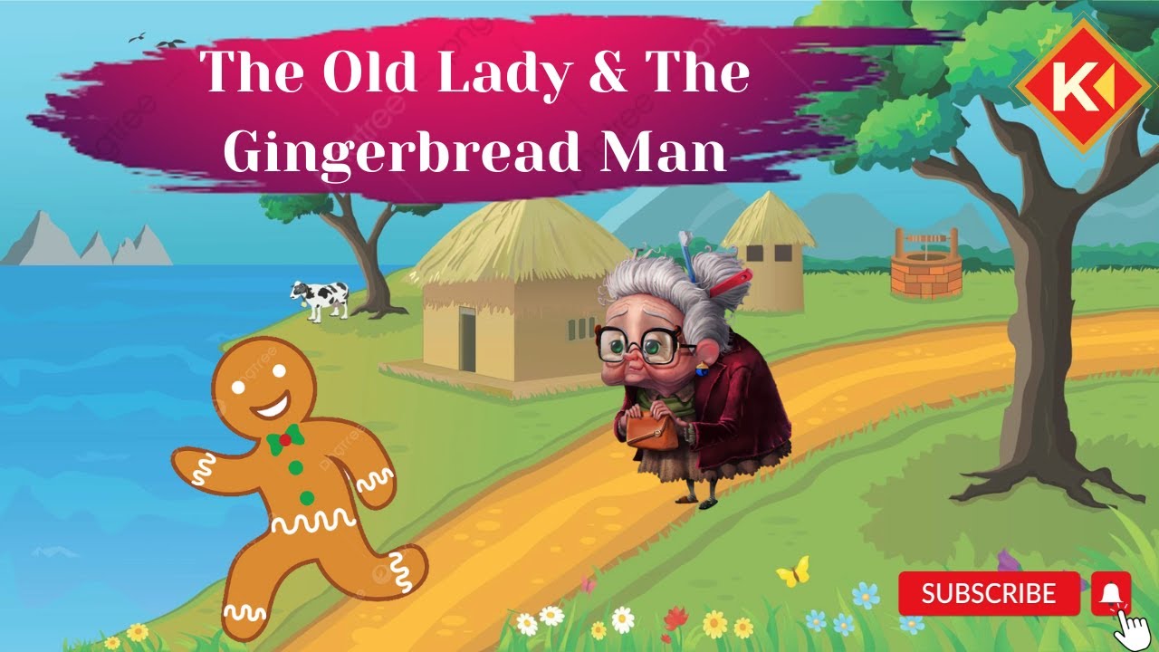 Moral Story The Old Lady And Gingerbread Man | Animation Story ...