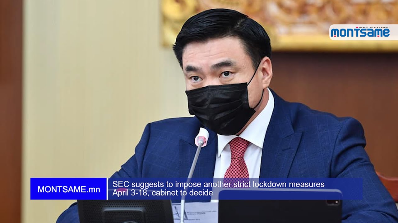 SEC suggests to impose another strict lockdown measures April 3-18 ...