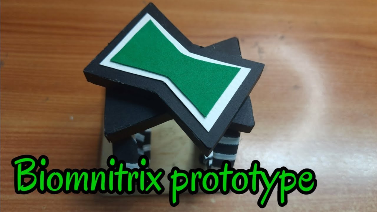 How to make Biomnitrix prototype omnitrix DIY - YouTube