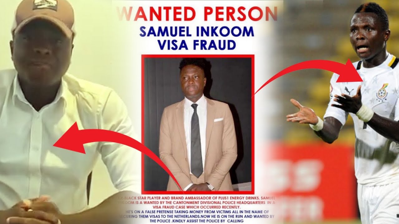 Samuel Inkoom Speaks Out on the 'WANTED' Trending Visa Fraud Flyers ...