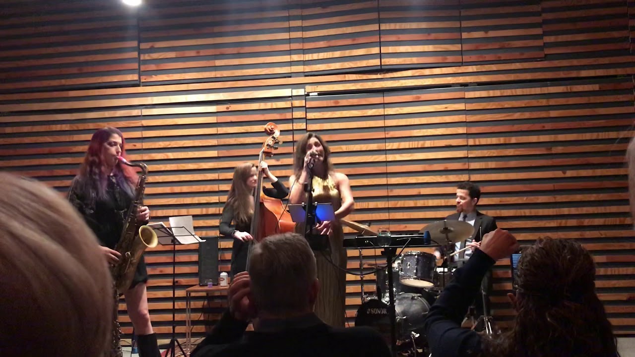 Thana Alexa soloing over “The Way You Look Tonight” - YouTube