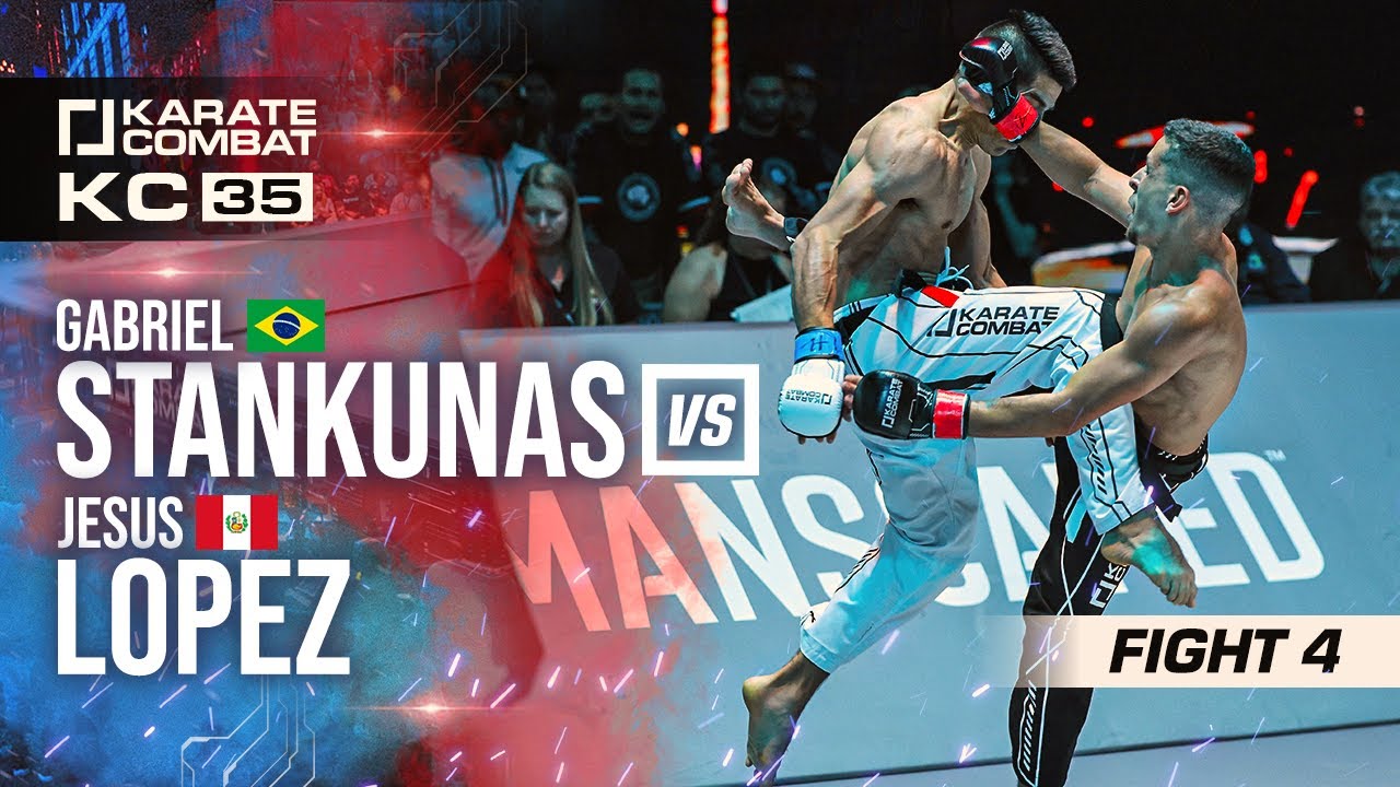 Karate Combat 35: Gabriel Stankunas vs Jesus Lopez - YouTube