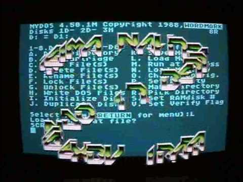 Atari VBXE blitter capabilities - YouTube