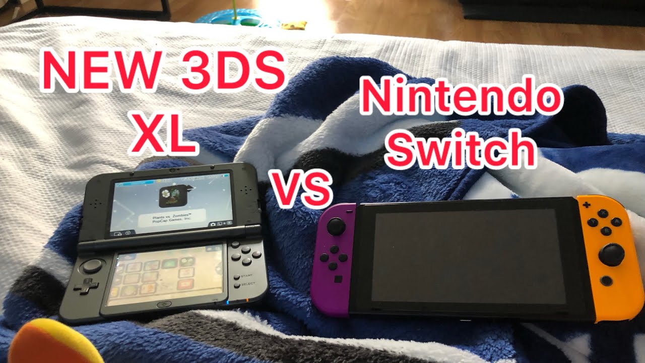 Nintendo Switch Vs New 3DS XL - YouTube