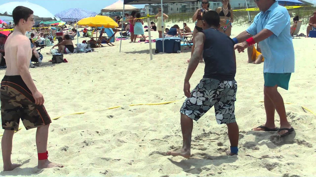 dylan schuster beach wrestling - YouTube