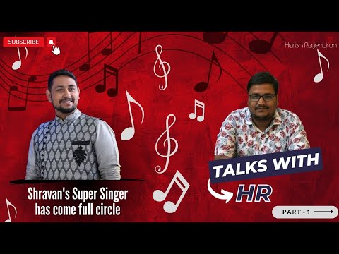Shravan's Super Singer has come full circle part 1| Singer Shravan ...