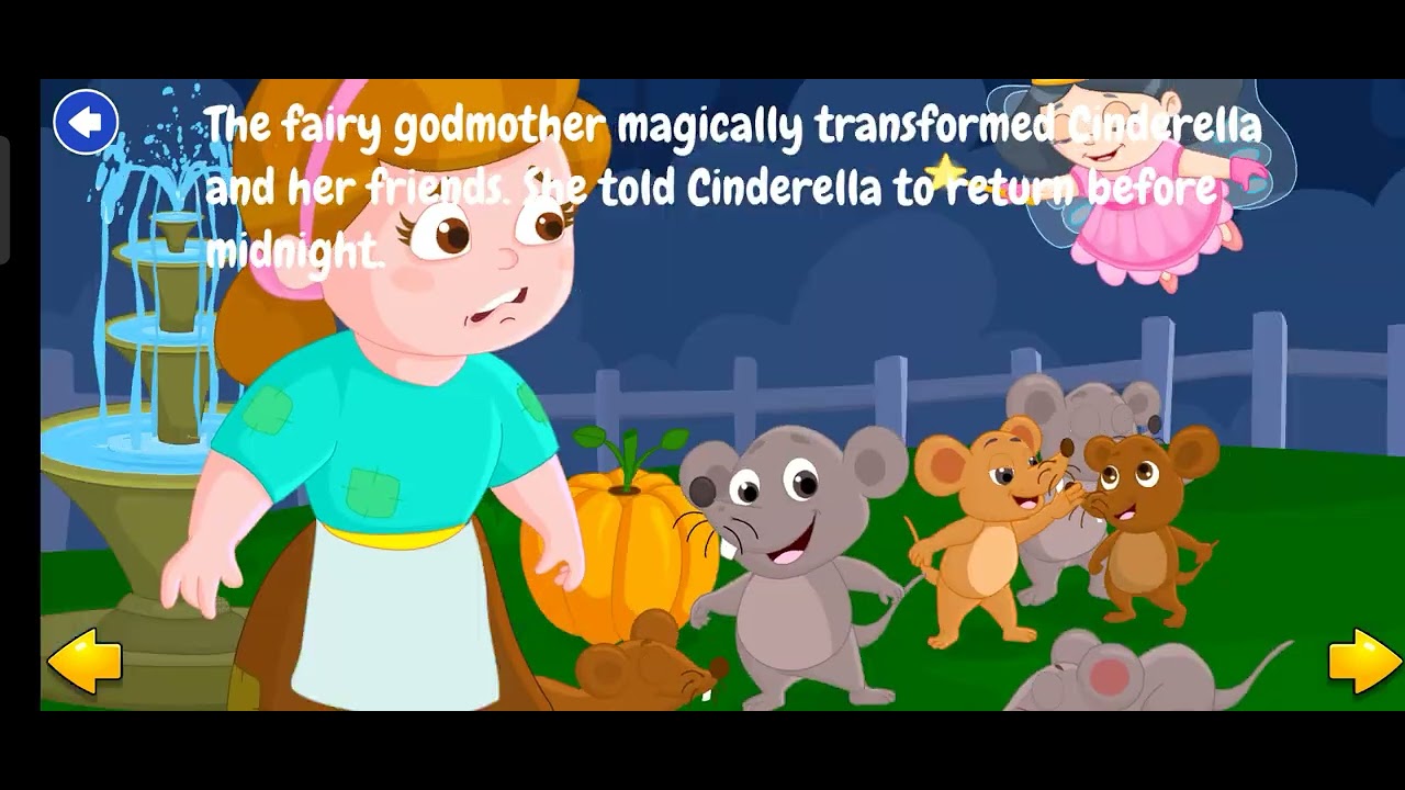 Cinderella kids story in English - YouTube