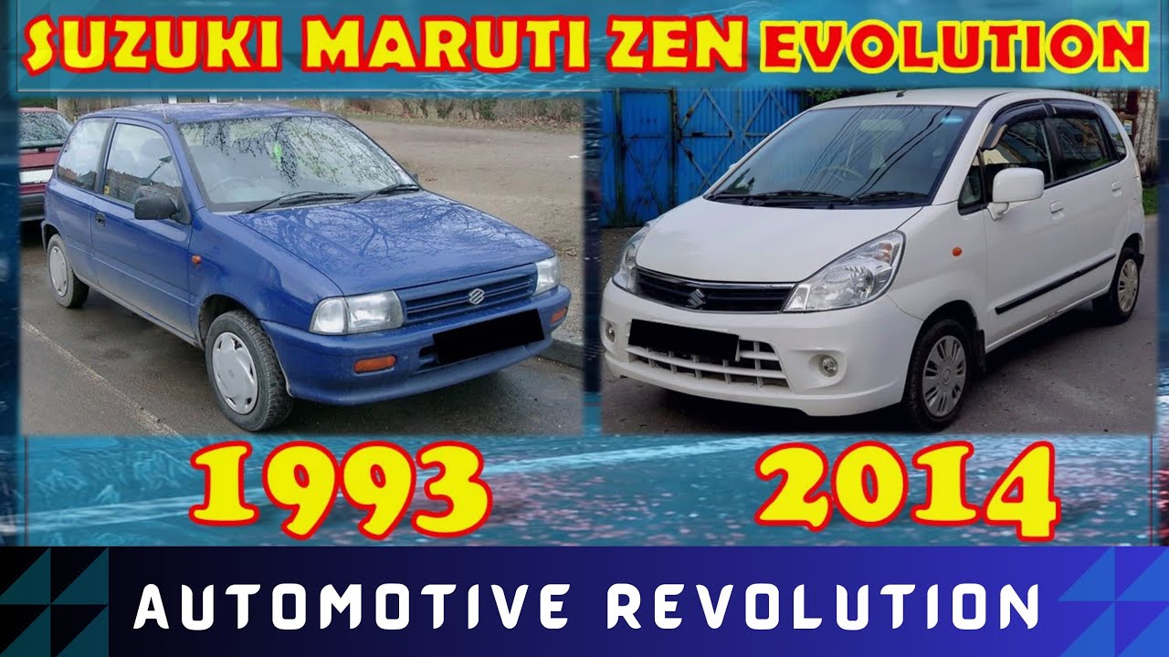 Maruti zen evolution 1993-2014 | suzuki maruti #marutisuzuki - YouTube