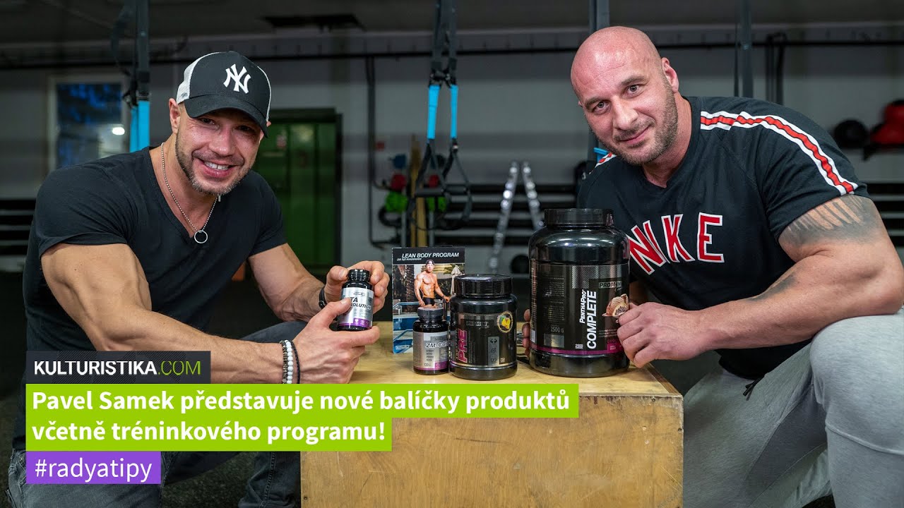 Pavel Samek představuje nové balíčky produktů včetně tréninkového ...