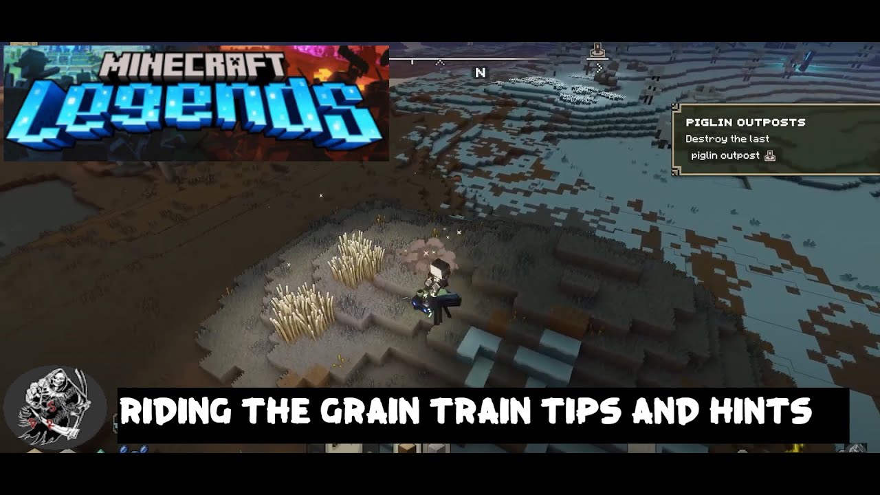 Tips and Hits - Minecraft Legends - Riding the Grain Train - YouTube