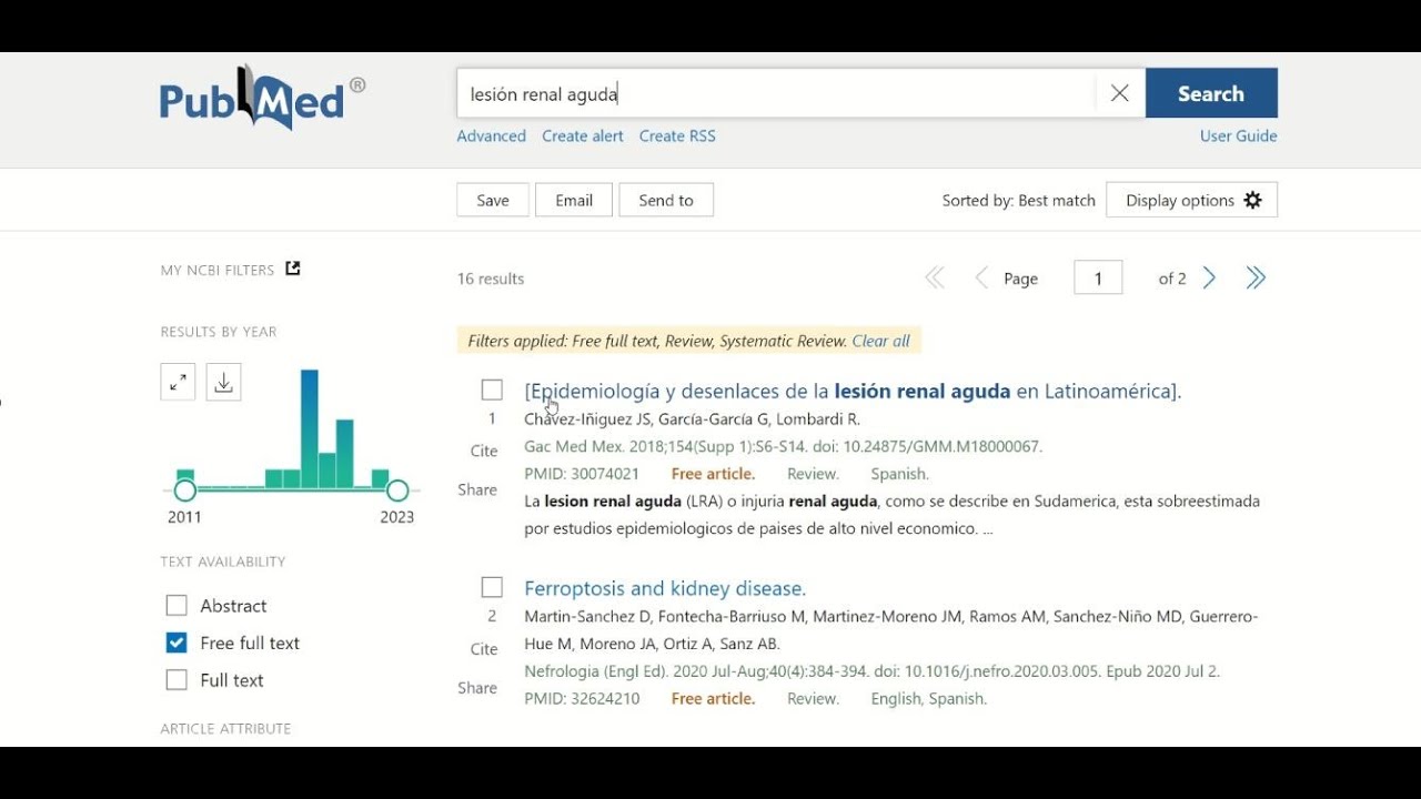 Minitutorial | PUBMED | busca y traduce artículos de medicina en español en google chrome - YouTube