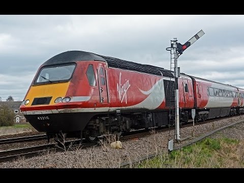 Cross Country HST & Freight Diverts - Whittlesea 26/03/2016 - YouTube