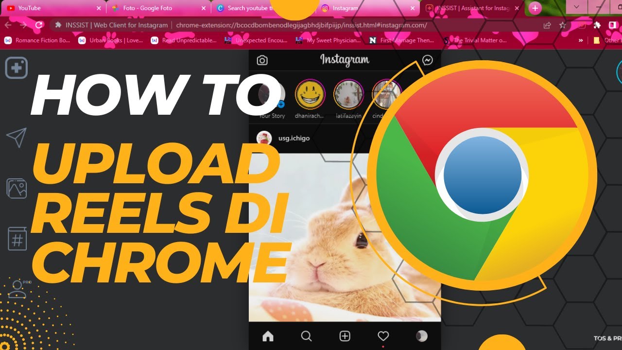 CARA UPLOAD INSTAGRAM REELS DI PC / LAPTOP || BY INSSIST CHROME - YouTube