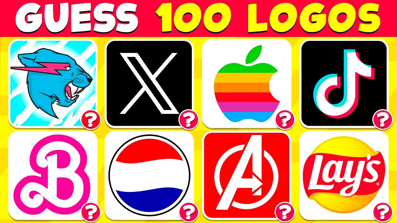Guess The Logo in 3 Seconds! ⏰ | 100 Logo Quiz 2023 💯 - YouTube