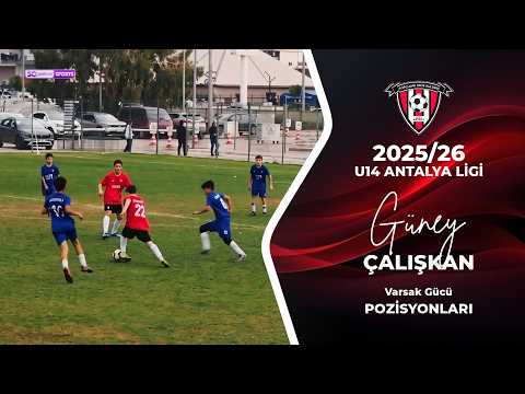 2️⃣2️⃣ Güney’in U14 Antalya Ligi Mücadelesi | Varsak Gücü 12. Hafta | 🎥 Maç Performansı