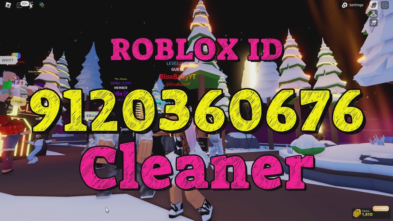 CLEANER Roblox Song Codes - YouTube