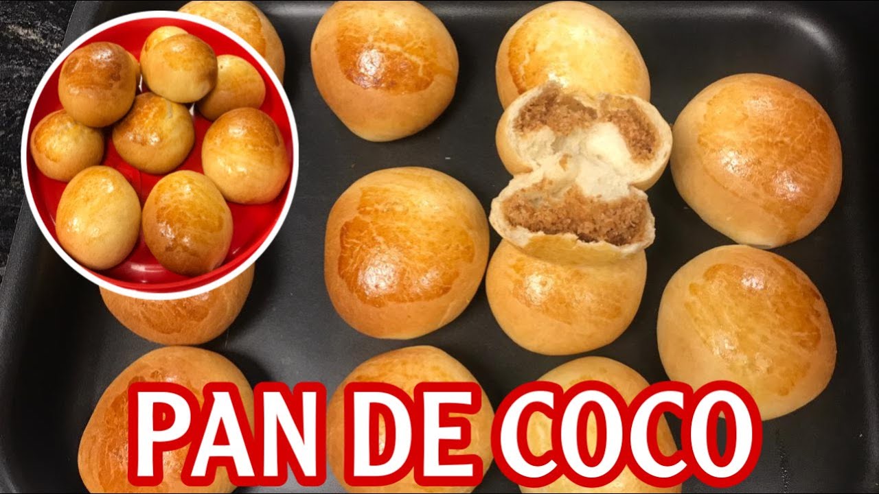 HOW TO MAKE PAN DE COCO || EASY RECIPE || Eva Lozano - YouTube