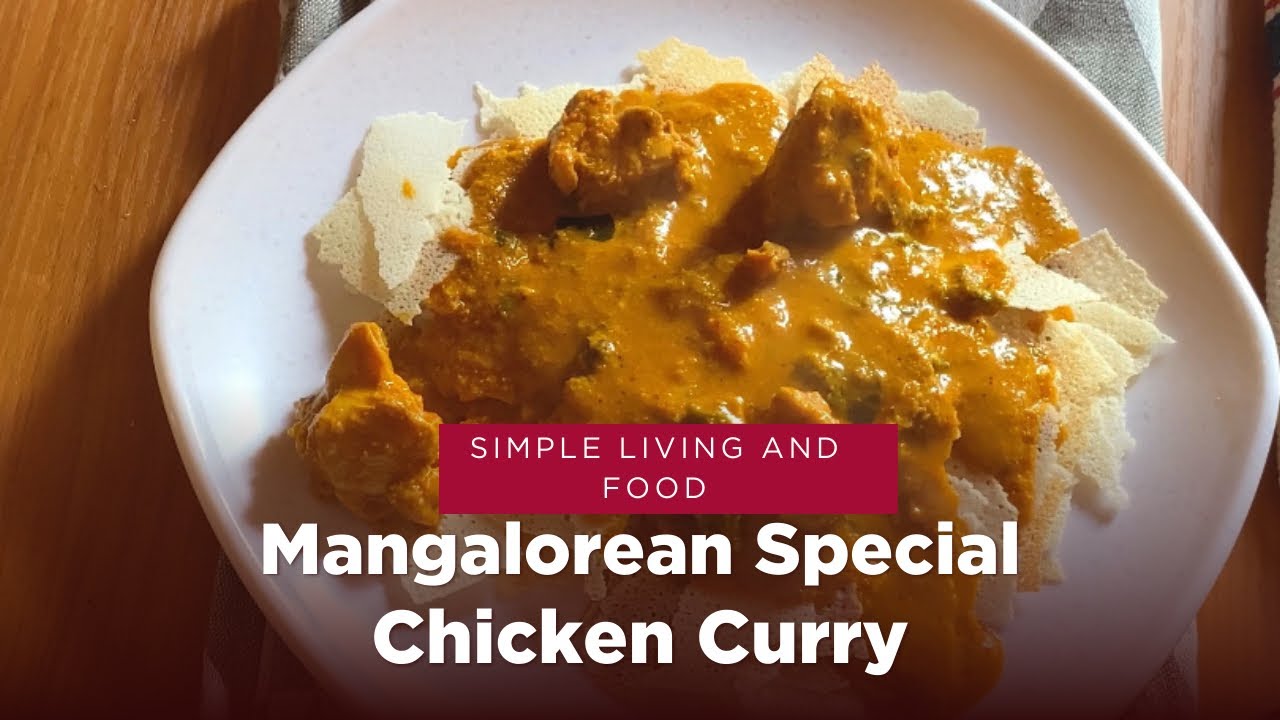 Sunday special Mangalorean chicken curry | Kori Rotti recipe - YouTube