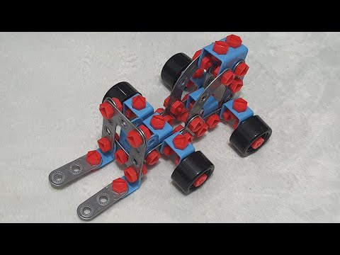 Meccano ForkLift Truck Assembly Model