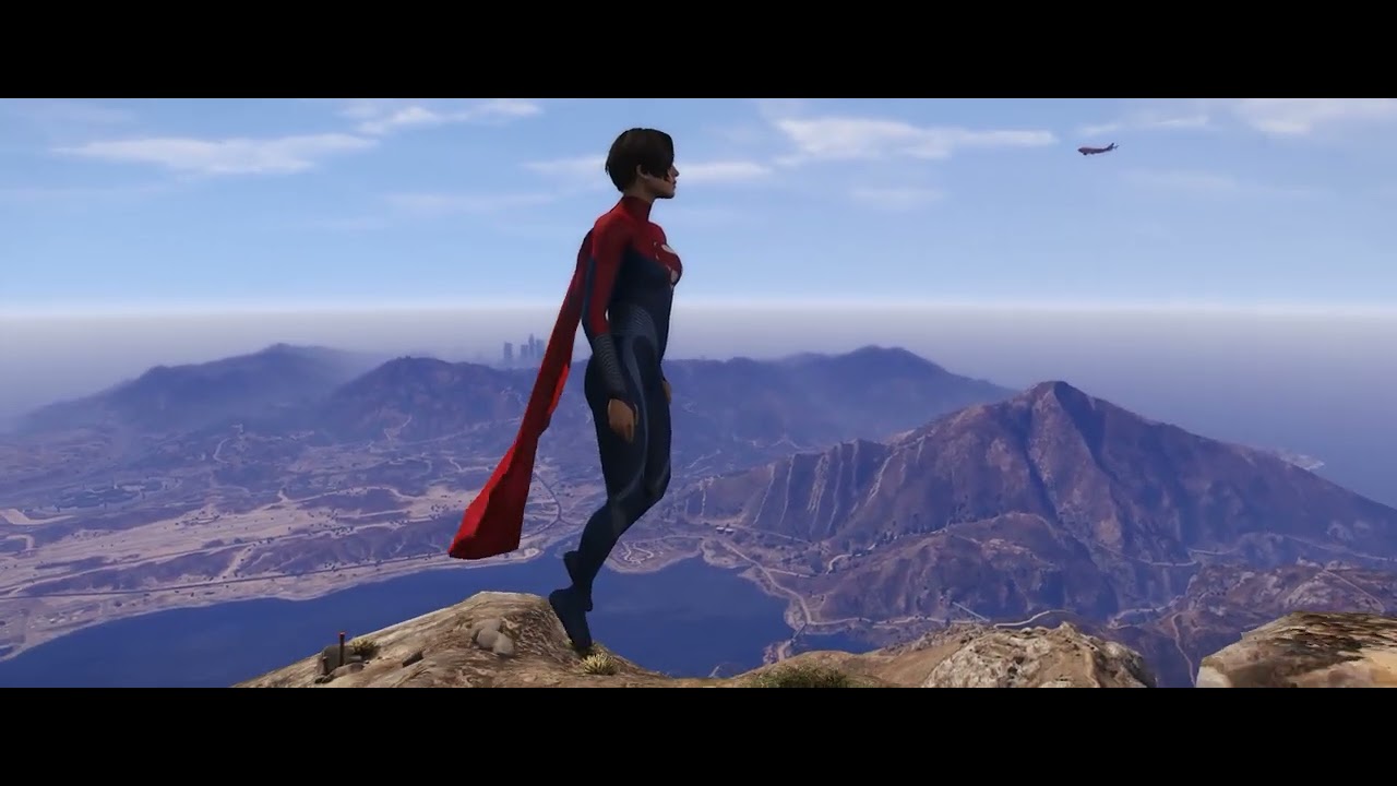 SuperGirl First FLight - YouTube