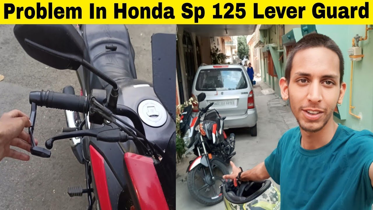We Can't Change Honda SP 125 Lever Guard | Honda SP 125 Modification ...