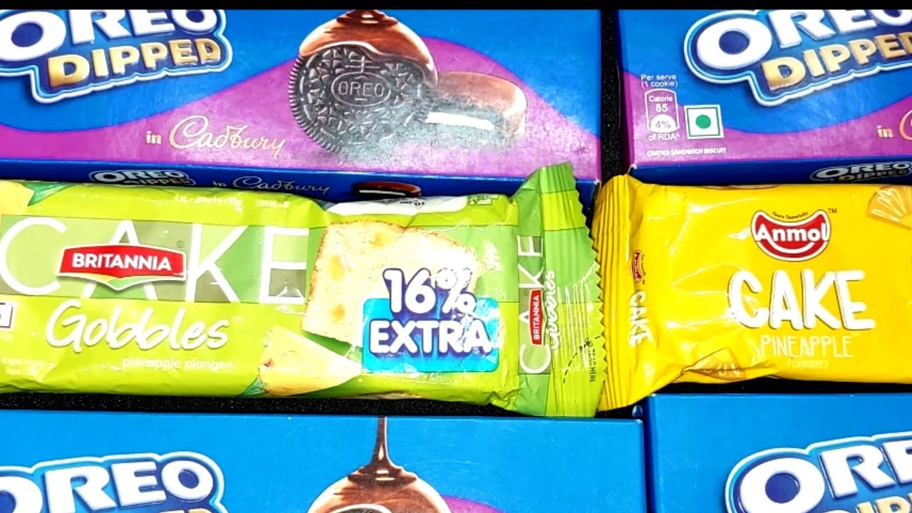 Vanilla flavour cake mango flavour Oreo chocolate - YouTube