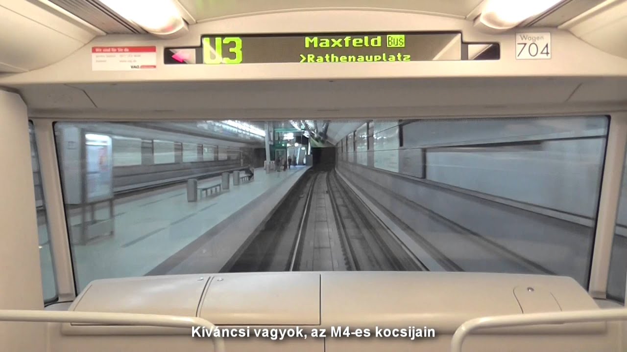 Vezető nélküli metró Nürnbergben / Automatic metro operation in ...