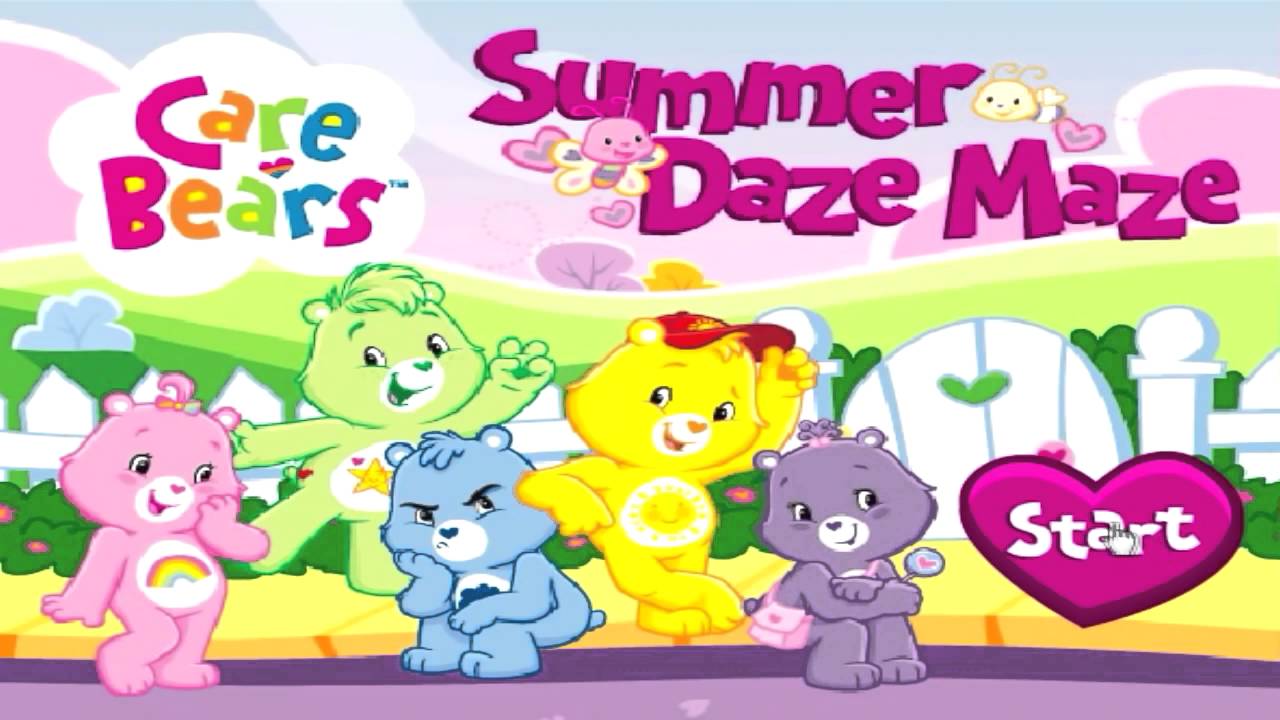 Care Bears games for kids / Заботливые мишки - YouTube