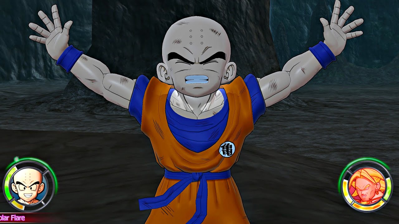 DRAGON BALL: RAGING BLAST 2 - KRILLIN vs BROLY [Requested] #dragonballz ...