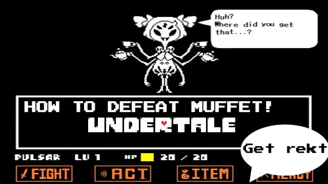 HOW TO DEFEAT MUFFET EXTREMELY FAST! | Undertale #4 - YouTube