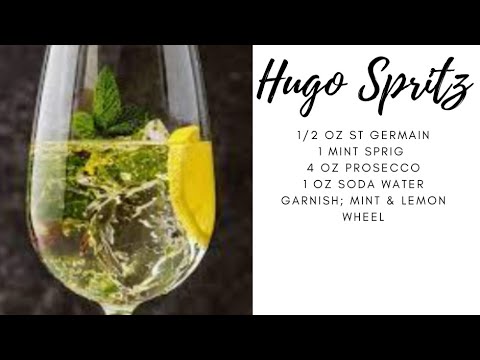 Hugo Spritz on Happy Hour @ Home! - YouTube