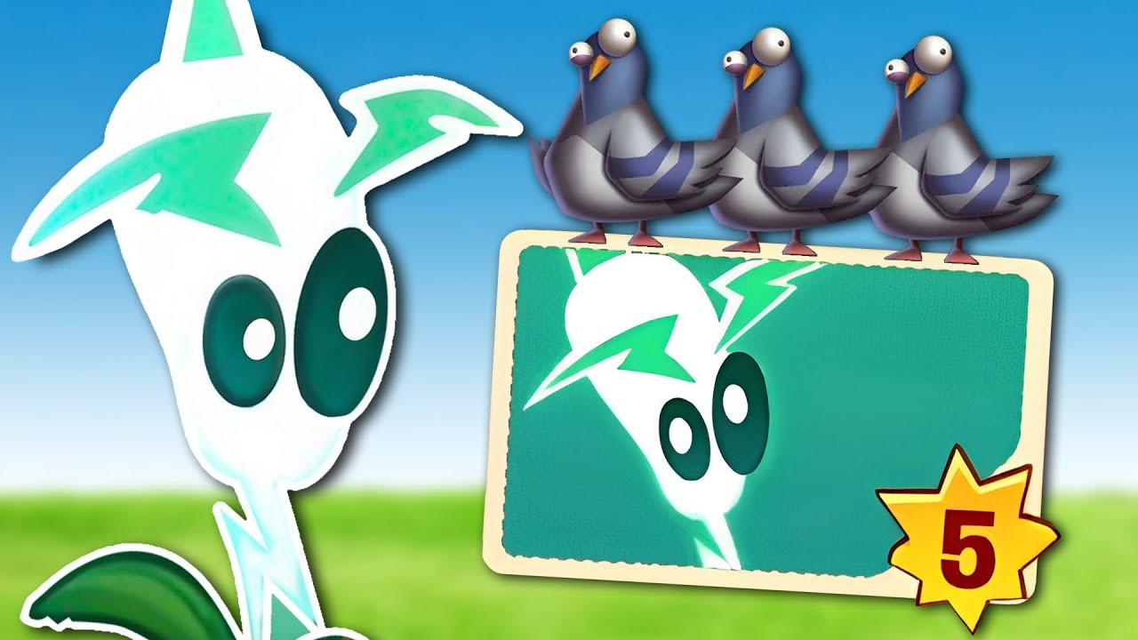 Lightning Reed DESTROYS Pigeons! (Plants vs Zombies 3 #5) - YouTube