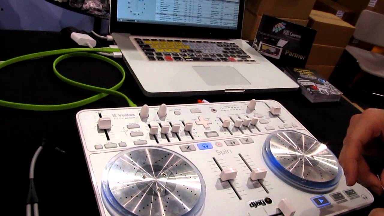 CES 2012 DJAY IPAD2 app demo 1 - YouTube