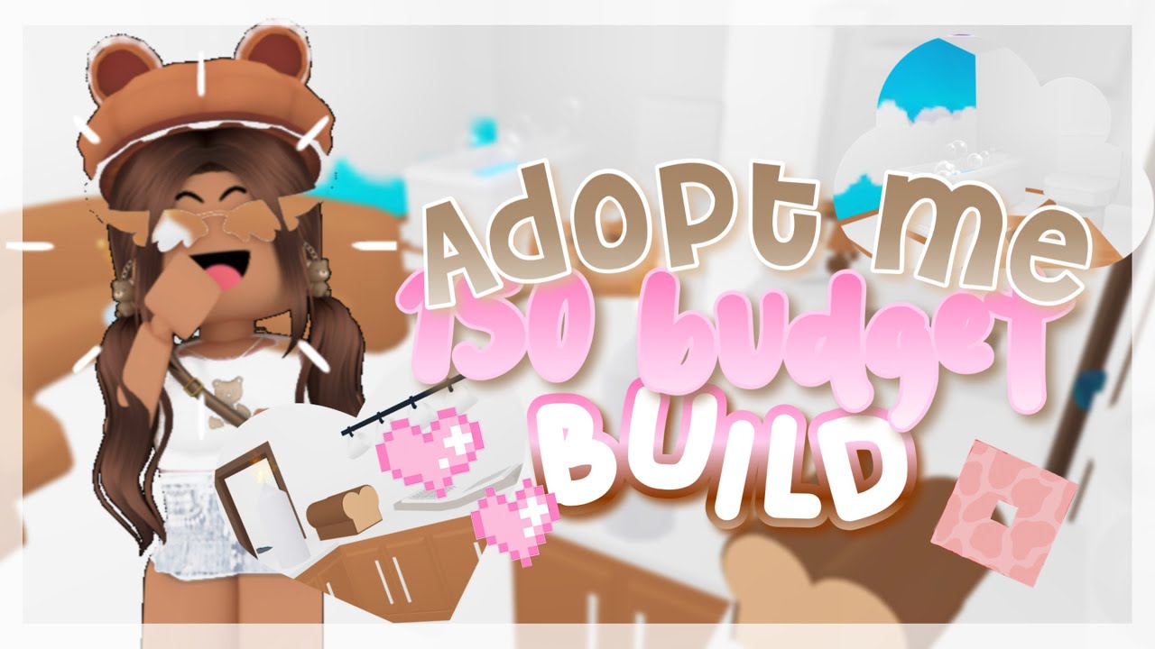 Adopt Me 150 Bucks BUILD CHALLENGE! ☁️ (Chocolate Themed 🍫) - YouTube