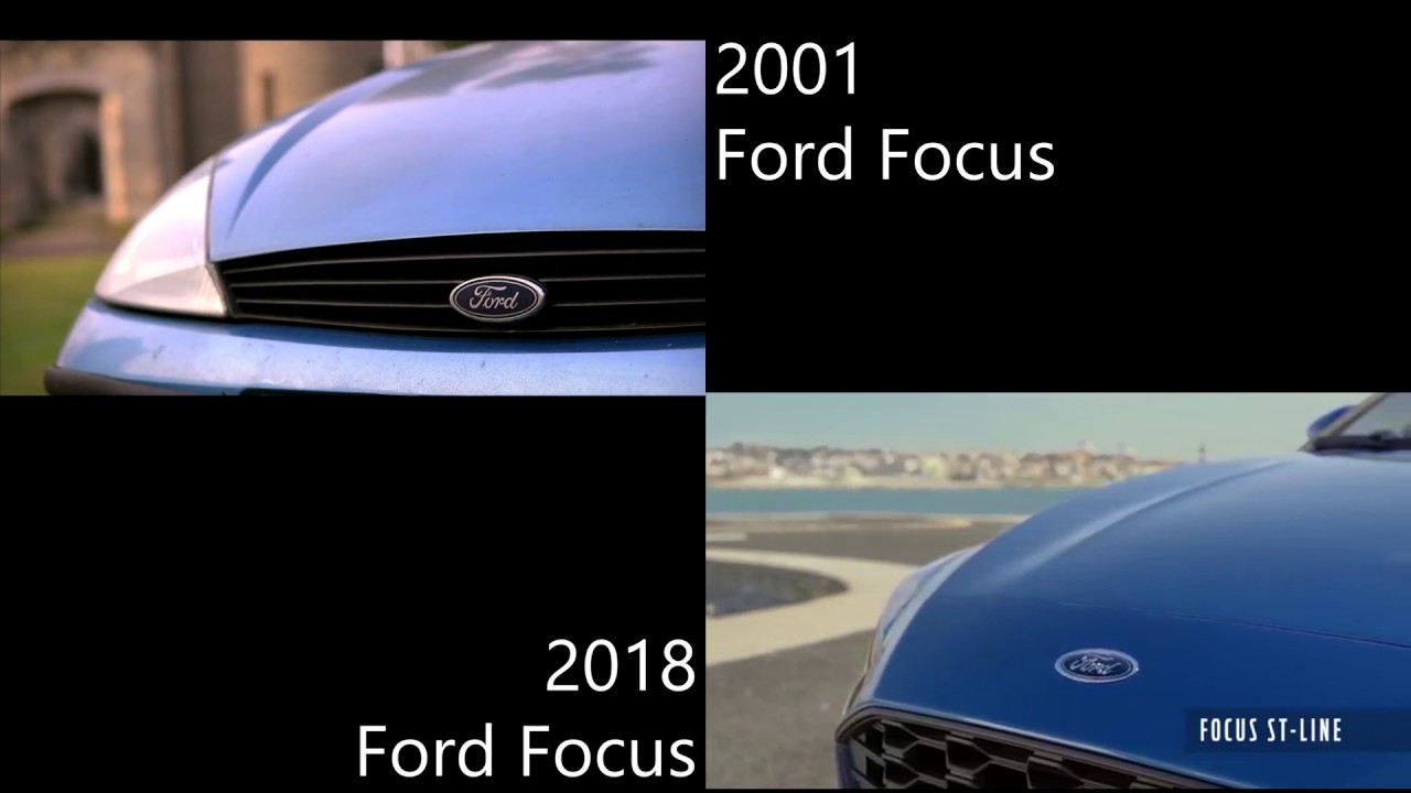 Ford Focus - Trailer comparison 2001 vs 2018 - YouTube