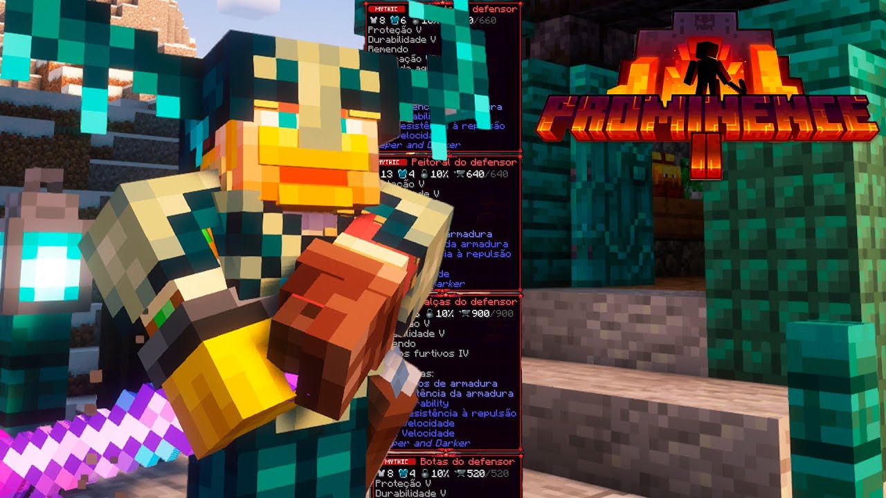 PROMINENCE II- FIZEMOS O UPGRADE MÍSTICO EM NOSSO ITENS!!! EP18 - YouTube