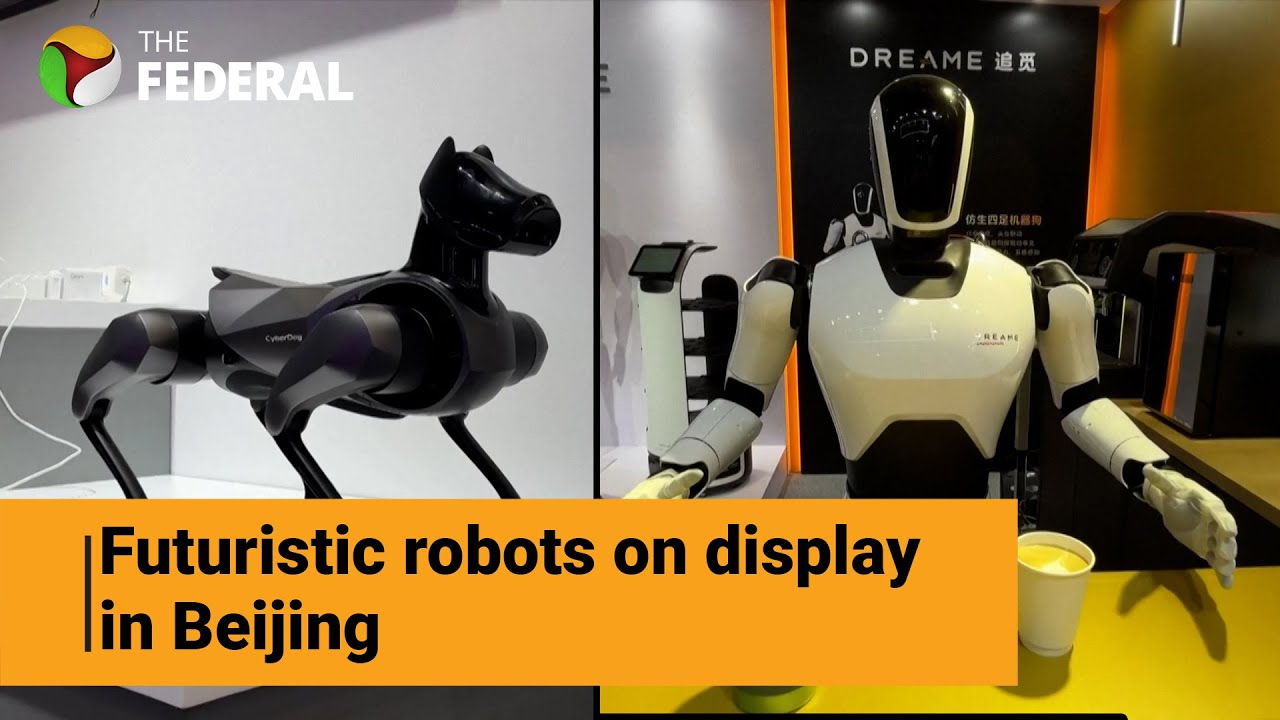 Robots on display capable of invasive surgery | The Federal - YouTube