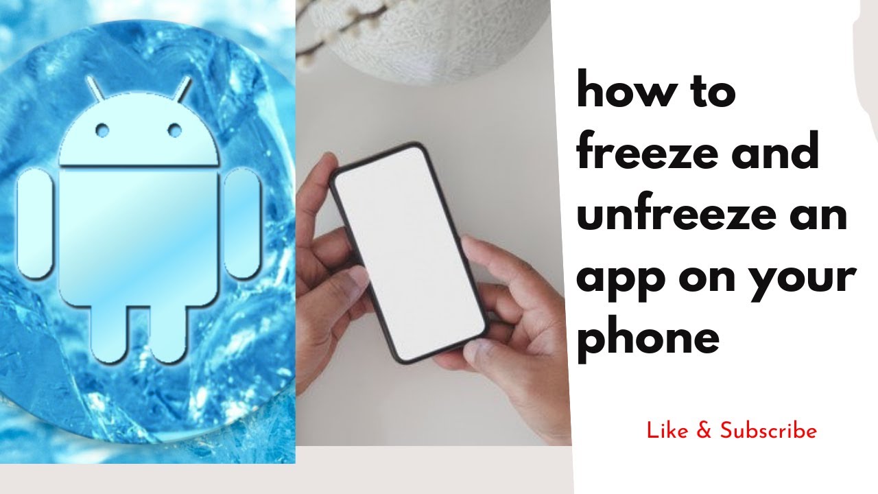 how to freeze app - YouTube