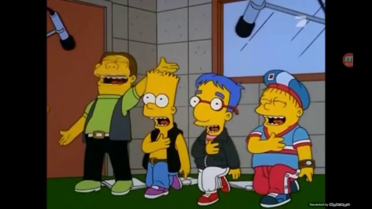 los simpson, la banda del TRAP parte 2 - YouTube